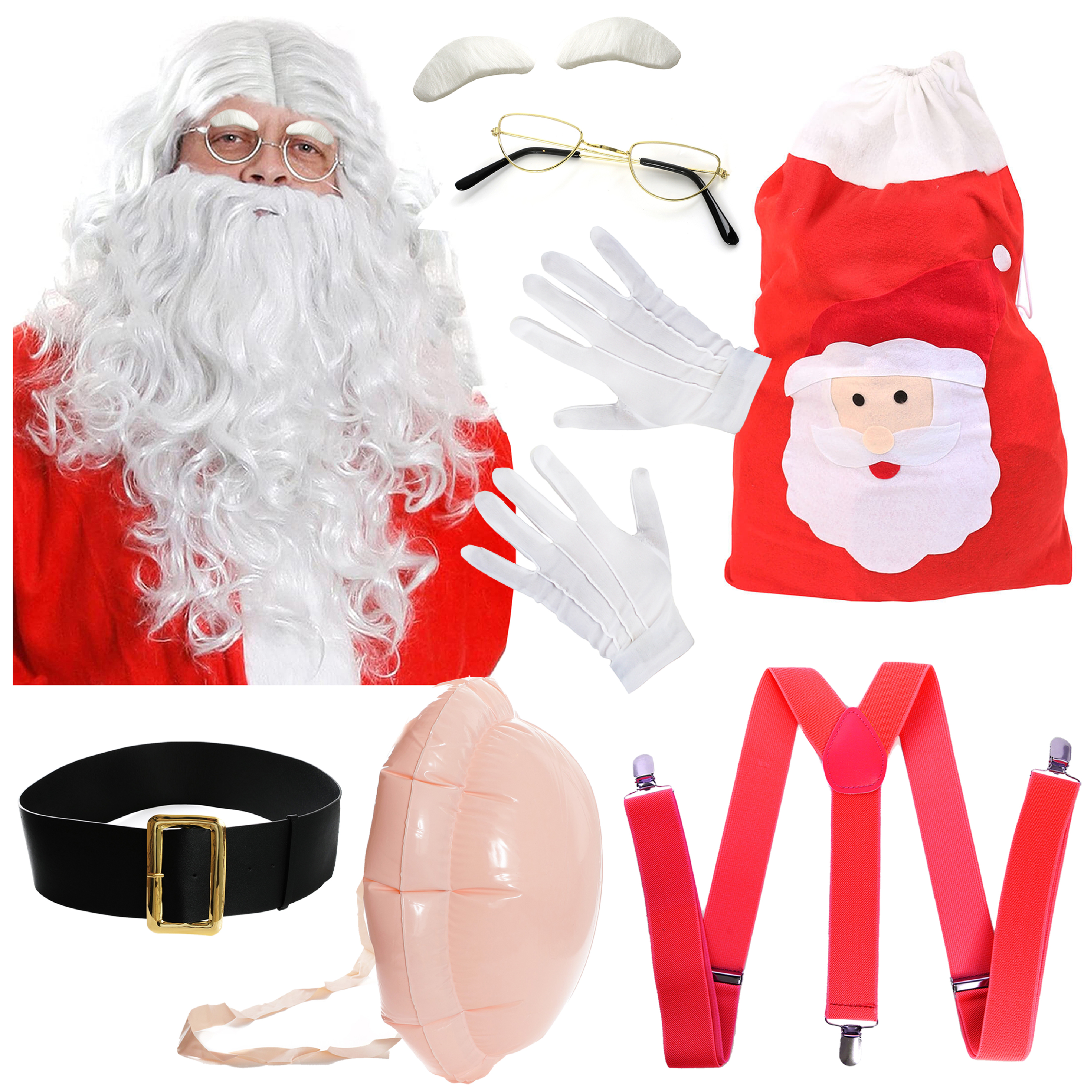 The Ultimate Santa Costume Set with Belt | I Love Fancy Dress