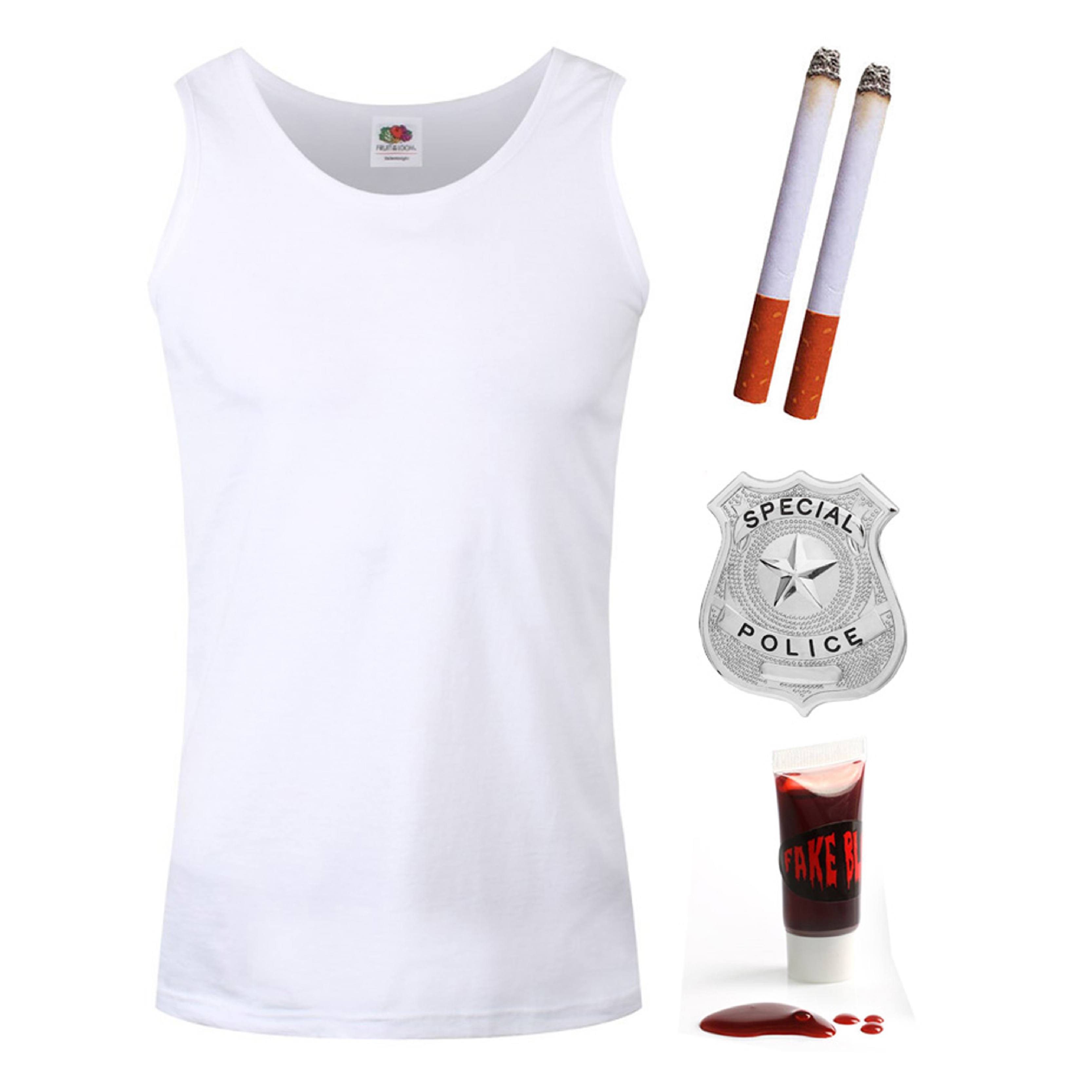 John McClane Die Hard Inspired Costume Set | I Love Fancy Dress
