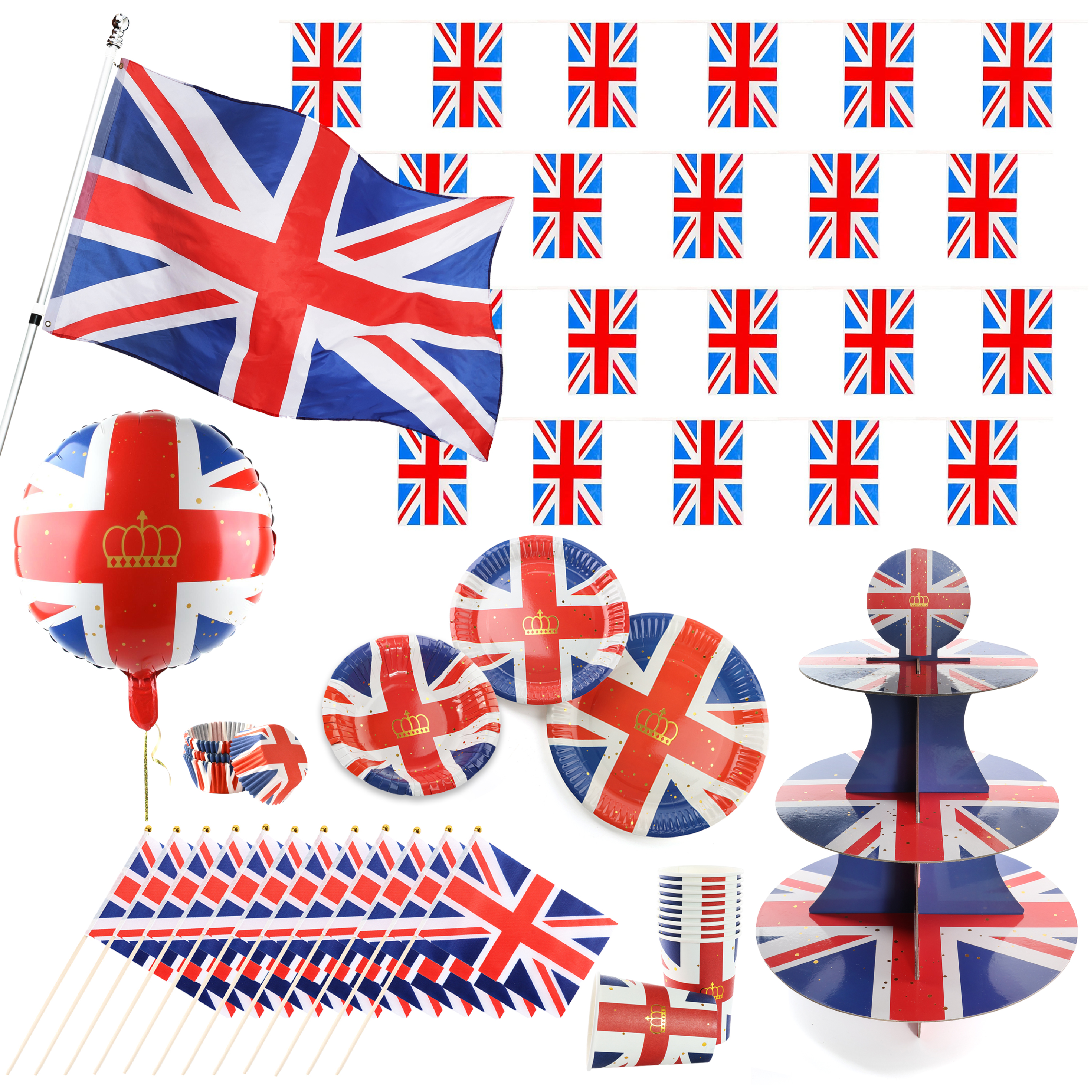 Union Jack Table Bundle | I Love Fancy Dress
