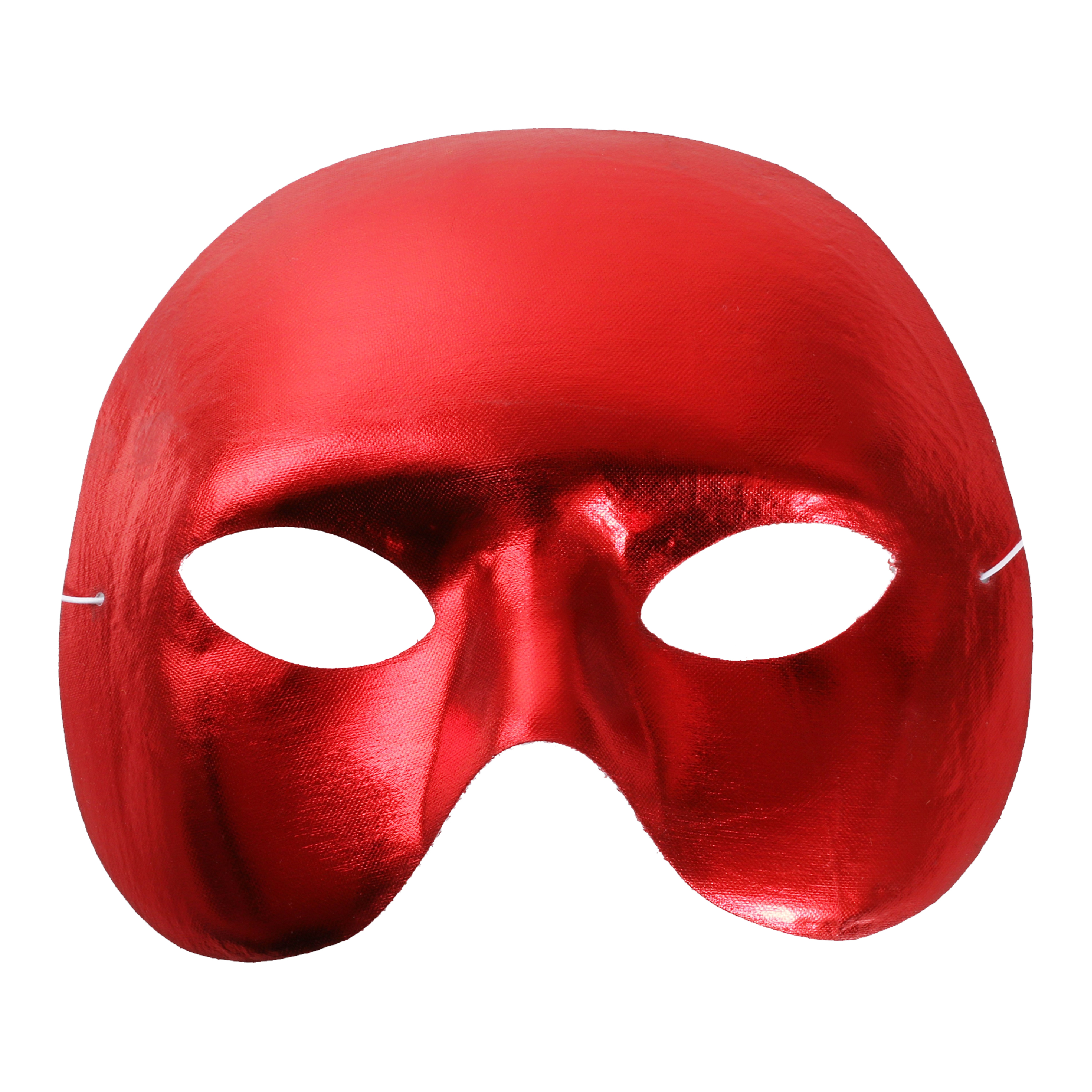 Red Half Face Phantom Mask | I Love Fancy Dress