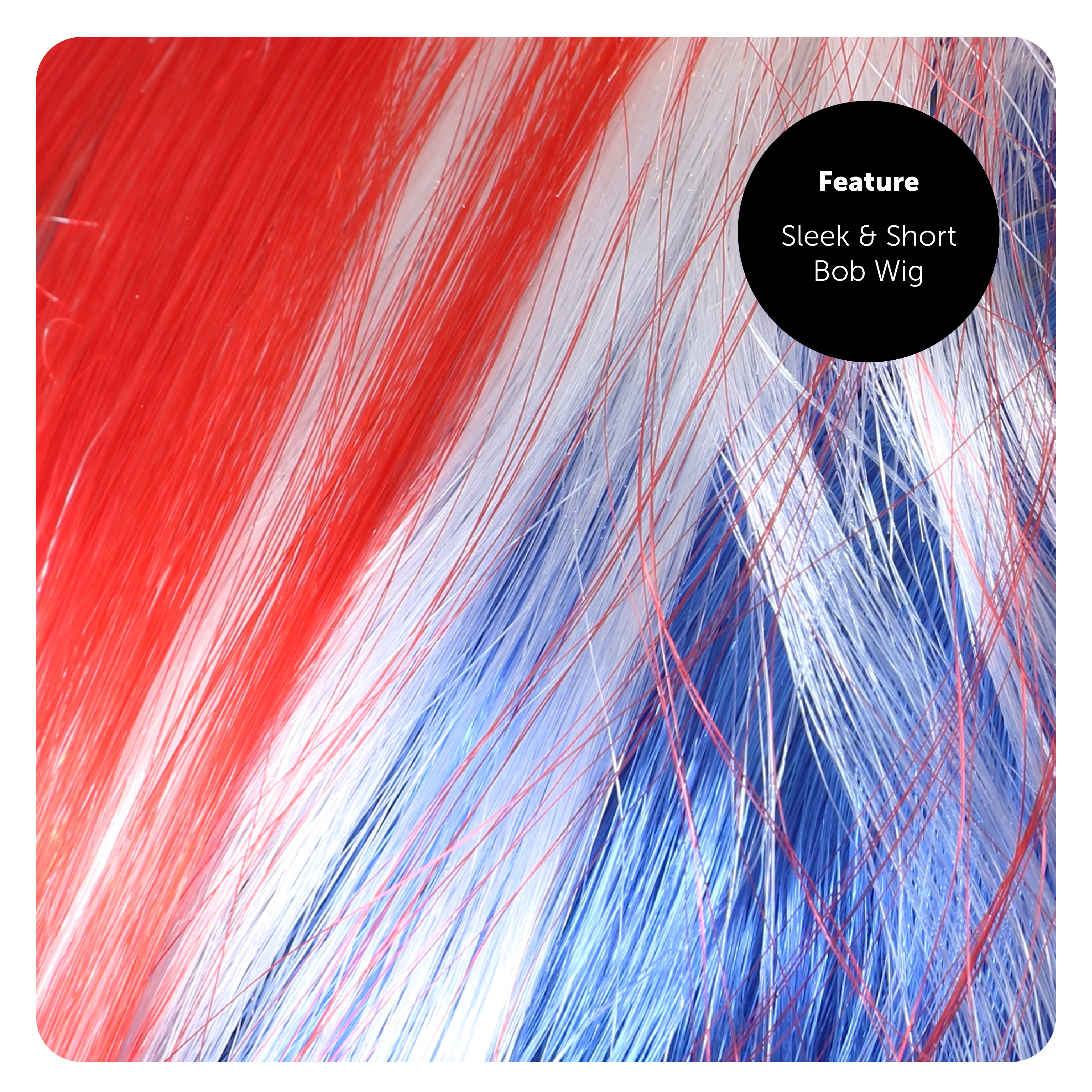 Childs Union Jack Bob Wig | I Love Fancy Dress