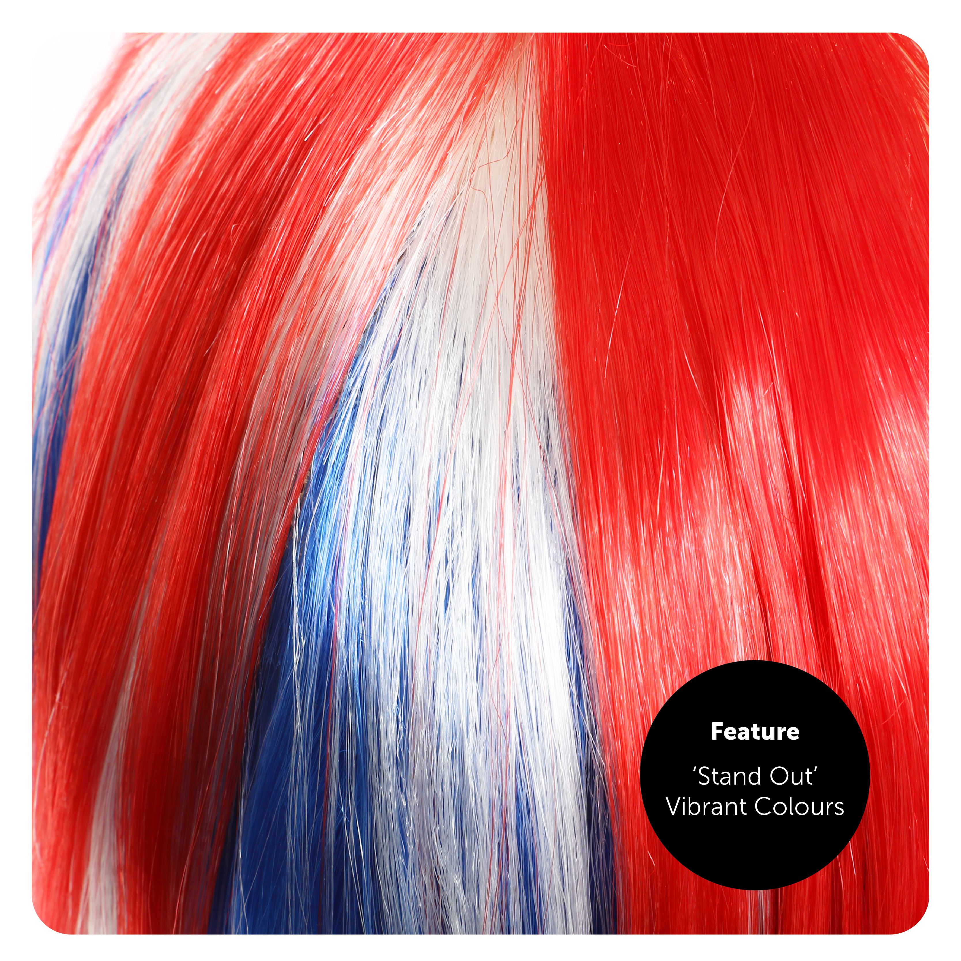 Childs Union Jack Bob Wig | I Love Fancy Dress