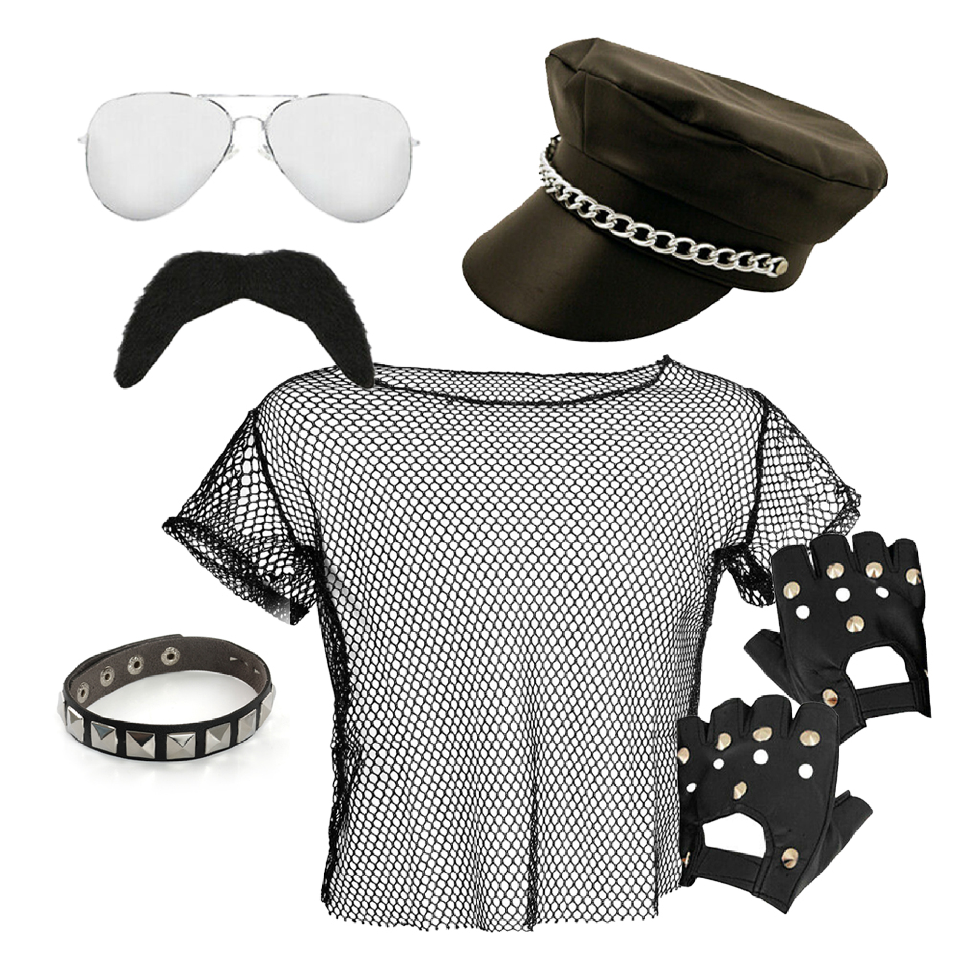 Adults YMCA Macho Man Costume Set | I Love Fancy Dress