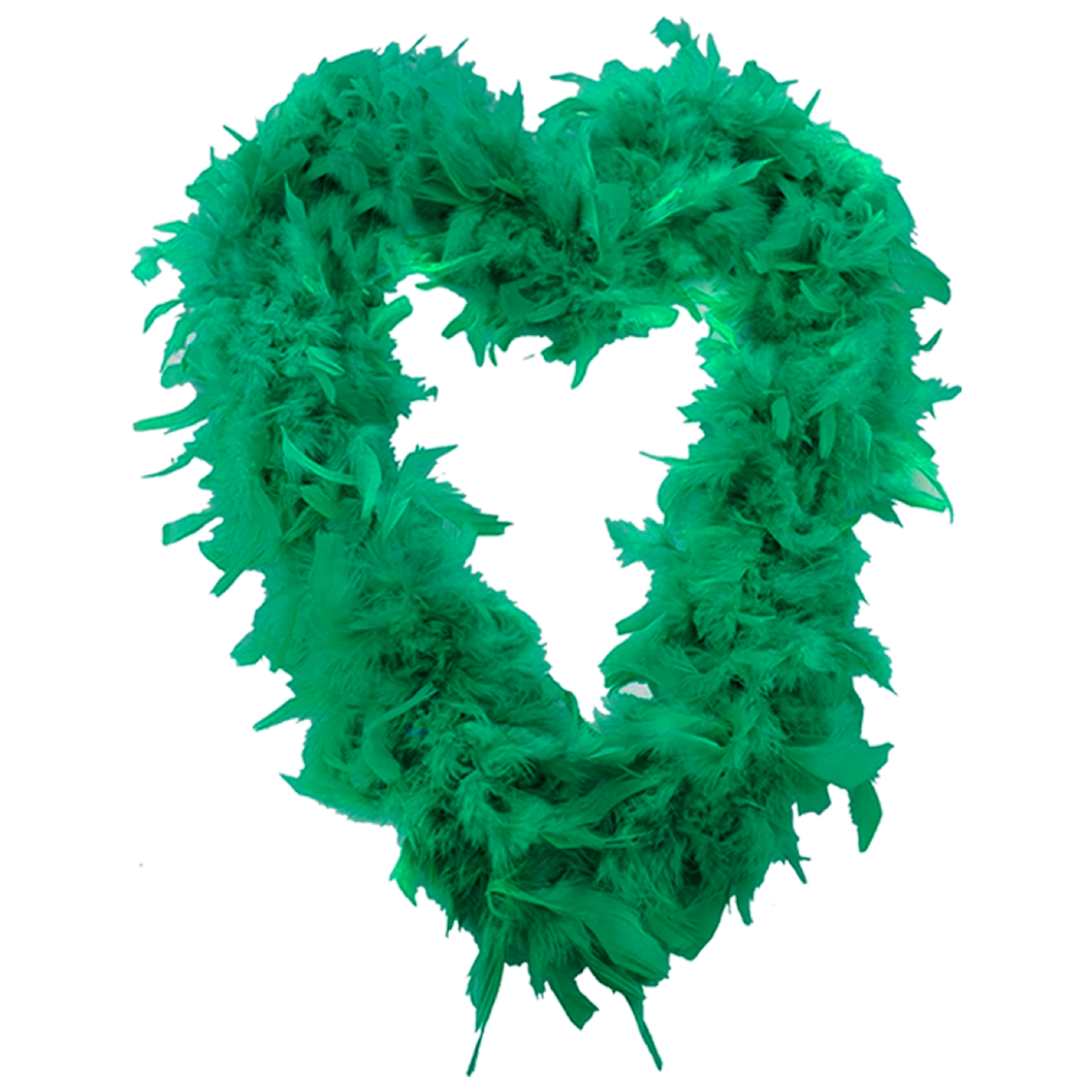 Green Feather Boa - 65g | I Love Fancy Dress
